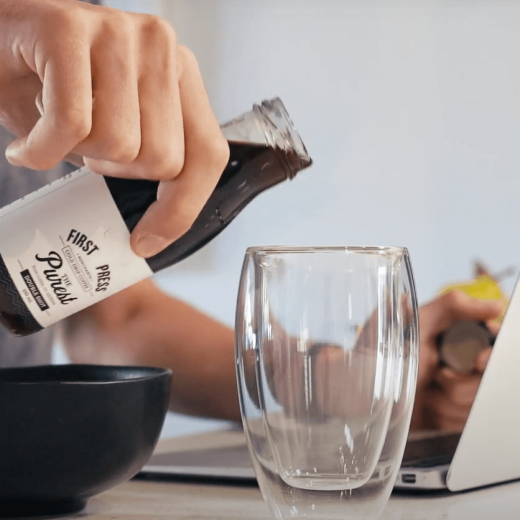 First Press Coffee: cold dripping water through single origin coffee ...